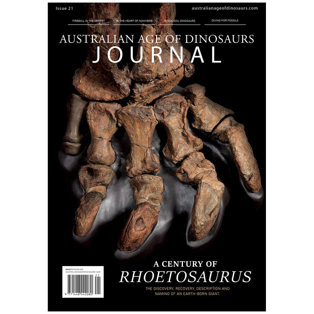AAOD Journal, Issue 21 (2024) – Australian Age of Dinosaurs Museum Shop
