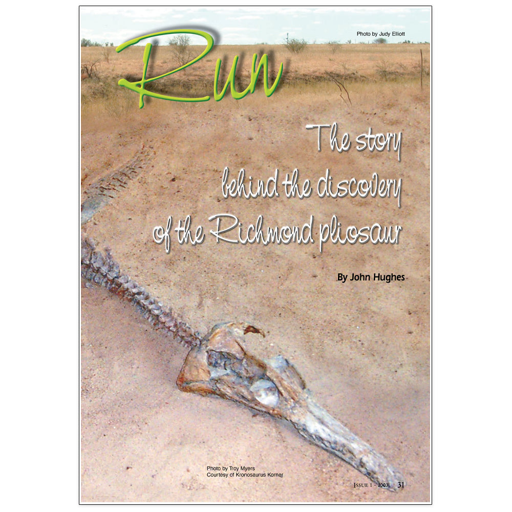 Marathon Run: The story behind the discovery of the Richmond pliosaur ...